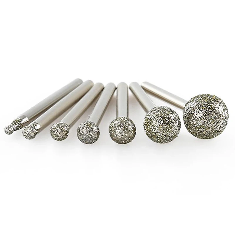 1-Pc-Diamond-Electroplated-Grinding-Straight-Rod-Cylindrical-Stone ...