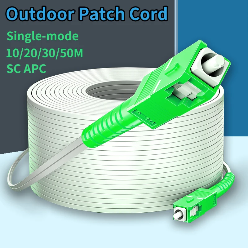 SC-APC-to-SC-Apc-Fiber-Optic-Drop-Cable-Patch-Cord-FTTH-Single-Mode ...