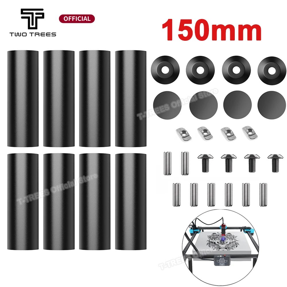 Twotrees Heightening Column kit 150MM For TTS Machine Leg expansion ...