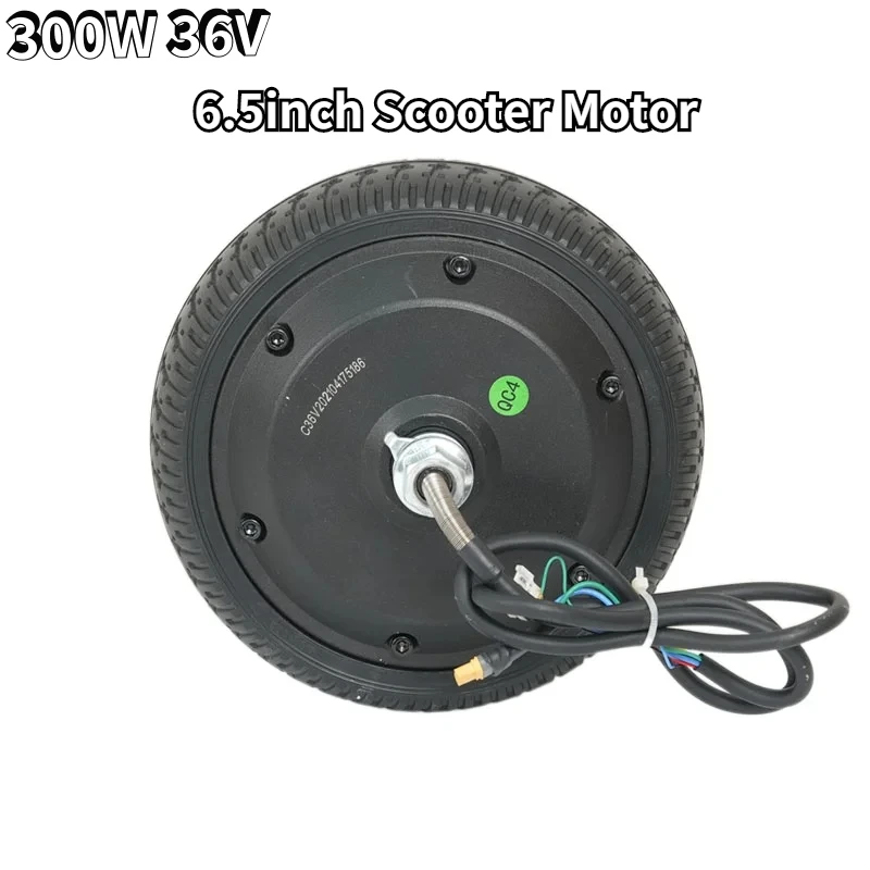 300W-36V-Electric-Scooter-Motor-Hoverboard-Motor-6-5-Inch-1-Round ...