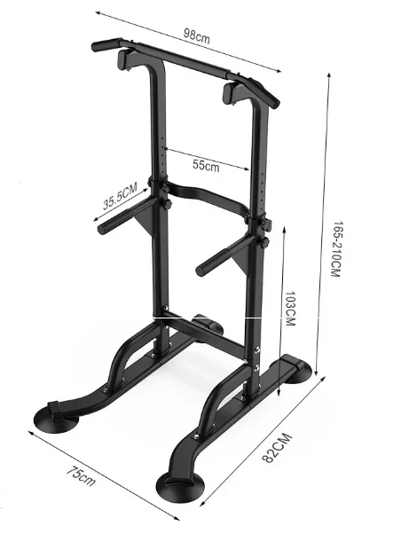 Factory-Direct-Sales-Power-tower-height-adjustable-horizontal-pull-up ...