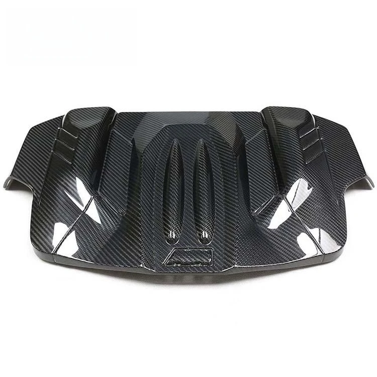 Engine-Cover-Plate-Sport-Trim-Cover-Engine-Hood-Carbon-Fiber-for-BMW-5 ...