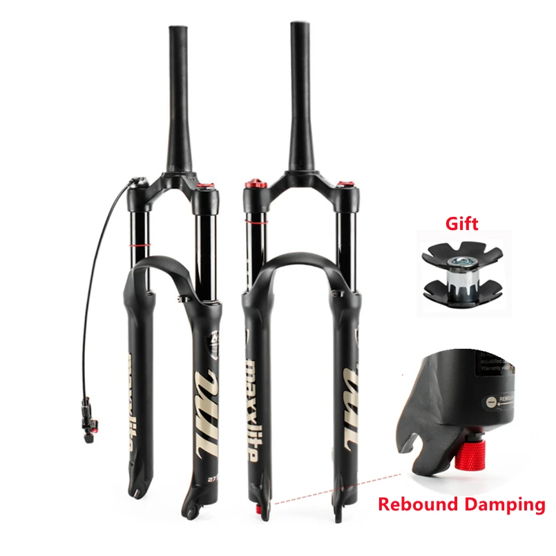 29-Inch-MTB-Bicycle-Air-Suspension-Fork-120mm-Travel-Adjustable-Rebound ...