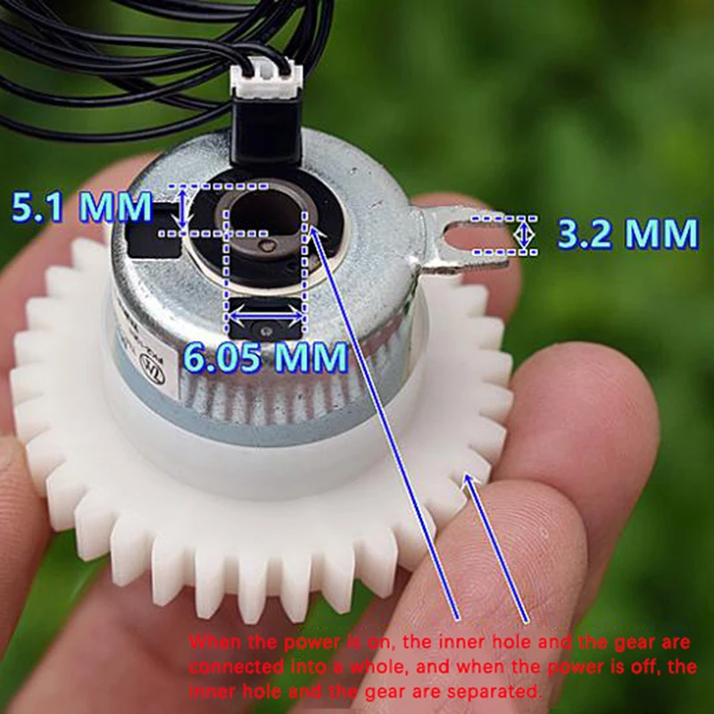 24V-3W-Micro-Electromagnetic-Clutch-Mini-Alignment-Clutch-High-Torque-0 ...