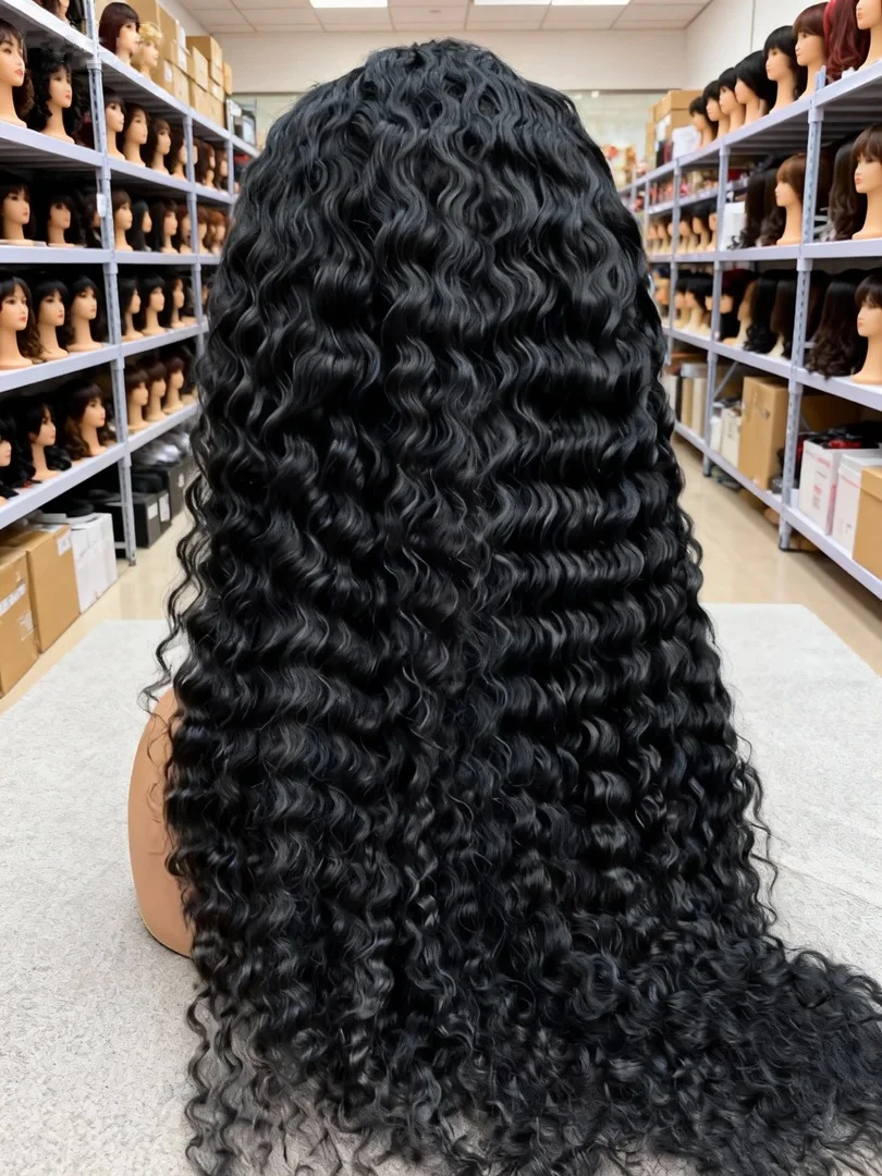 7x5 Glueless Wigs Human Hair 300 High Density 13x6 HD Curly Lace Front ...