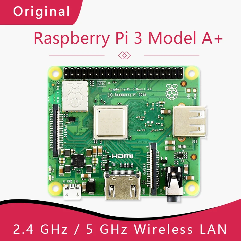 Original Raspberry Pi 3 Model A+ Plus 4-Core CPU BMC2837B0 512M RAM Pi ...