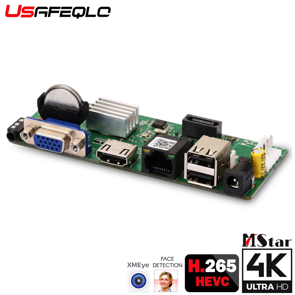 XMEye P2P 16CH 4K CCTV NVR Board HI3536E 16CH 8MP Video Recorder Module ...