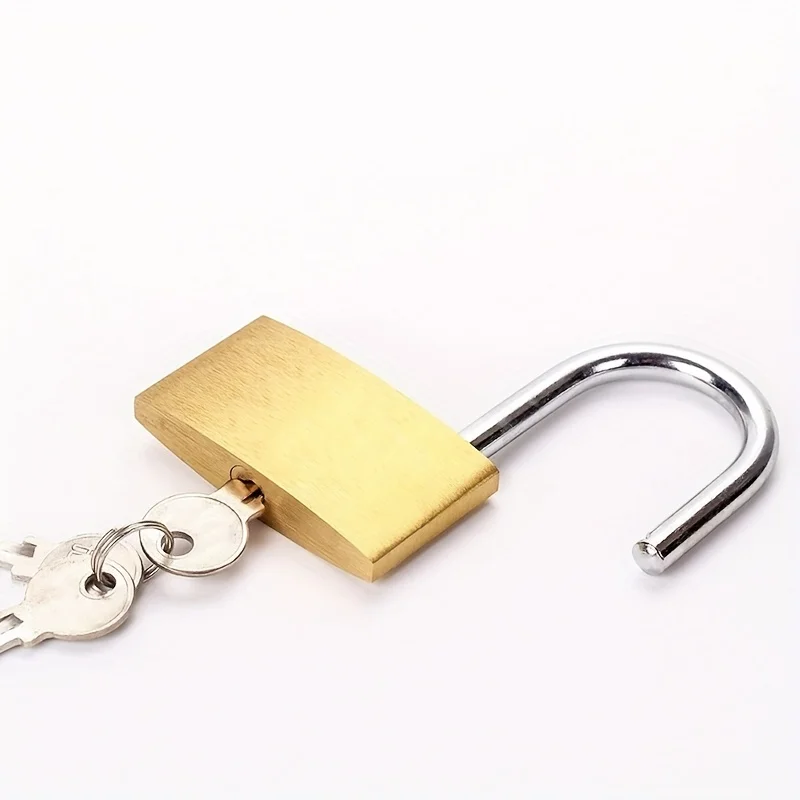 Long-Short-Beam-Copper-Padlock-Small-Locks-for-Luggage-Case-Locker-Home ...