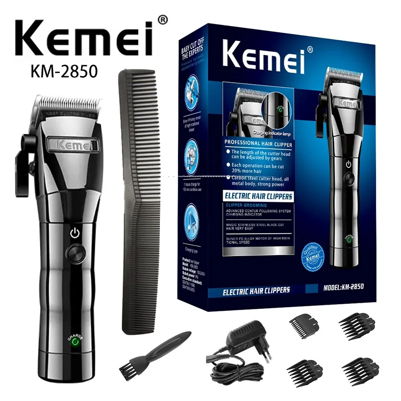 kemei-hair-clipper-KM-2850-barber-use-professional-electric-hair ...
