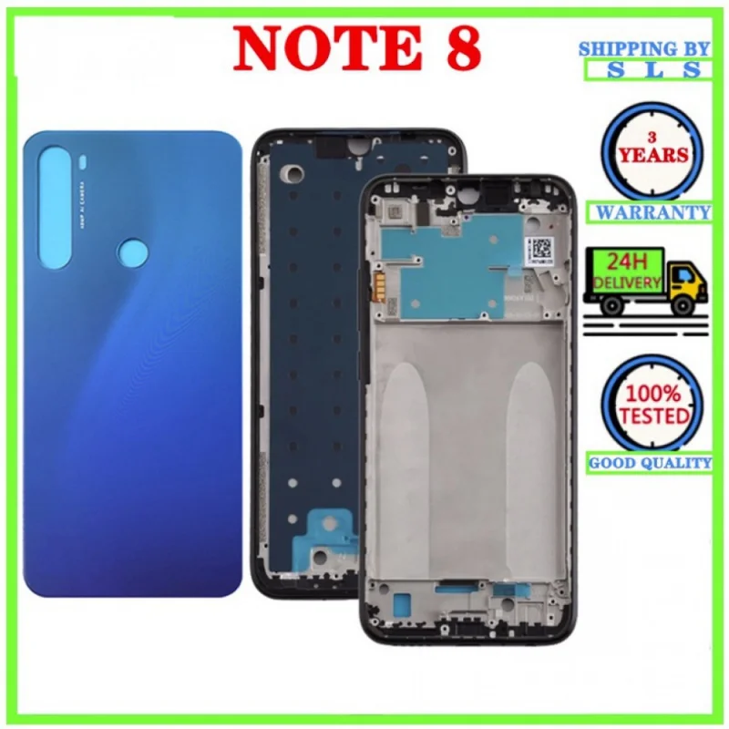 NOTE8-Full-Housing-For-Xiaomi-Redmi-NOTE-8-LCD-Middle-Front-Frame-Bezel ...