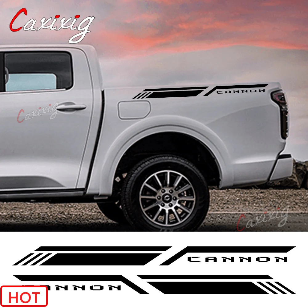 For-GWM-Ute-Cannon-X-L-Great-Wall-Side-Sticker-Car-Stripes-Style-Decor ...