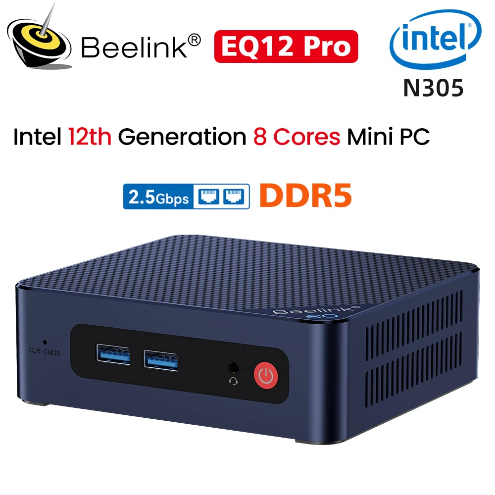 Beelink EQ12 Pro GK Mini S12 12th Gen Intel Core i3 N305 N95 N100 J4125 ...