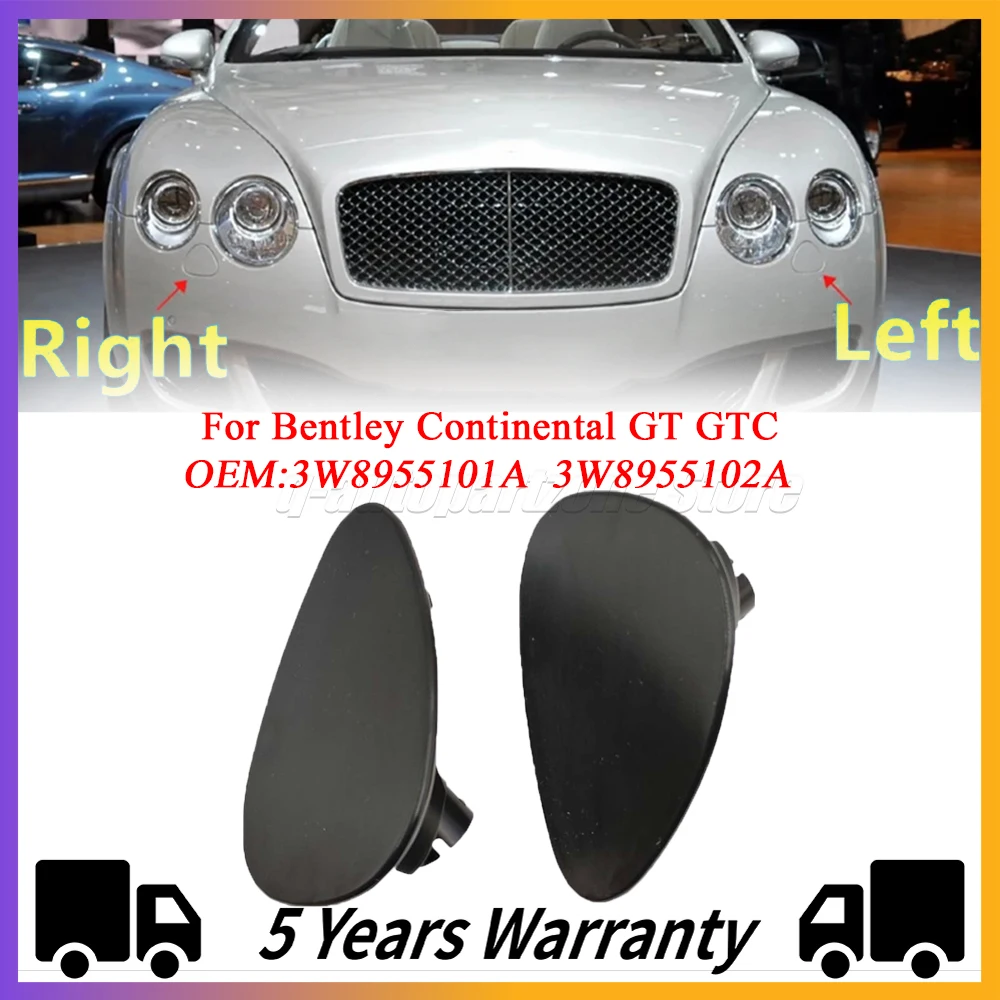 New-3W8955102A-For-Bentley-Continental-GT-GTC-3W8955101A-Pair-Front ...