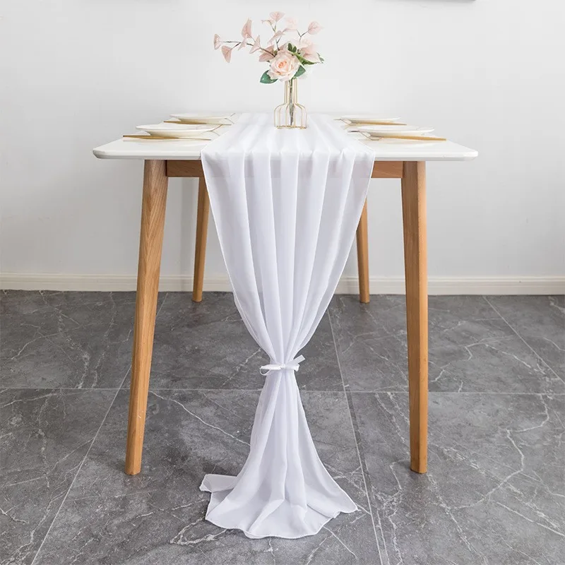Chiffon-Table-Runner-Wedding-Dining-Table-Decoration-Romantic-Vertical ...
