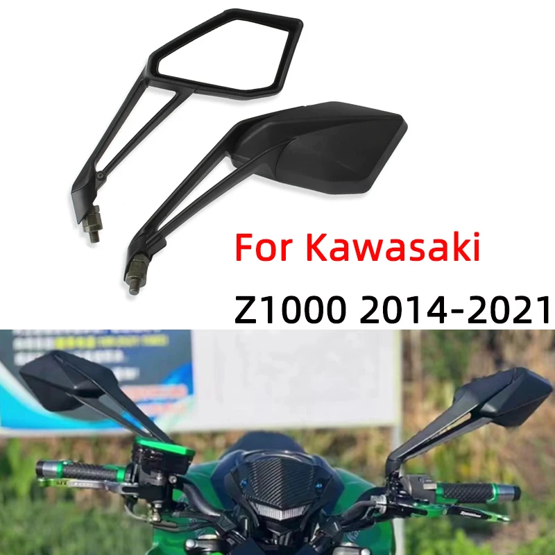 Motorcycle Rear View Mirrors For Kawasaki Z1000 Z 1000 2014-2021 2016 ...