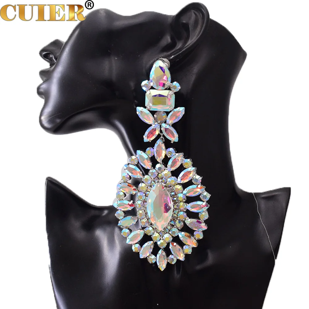 CUIER-13-8CM-Clip-on-Earrings-Jewelry-Accessories-for-Drag-Queen-Women ...