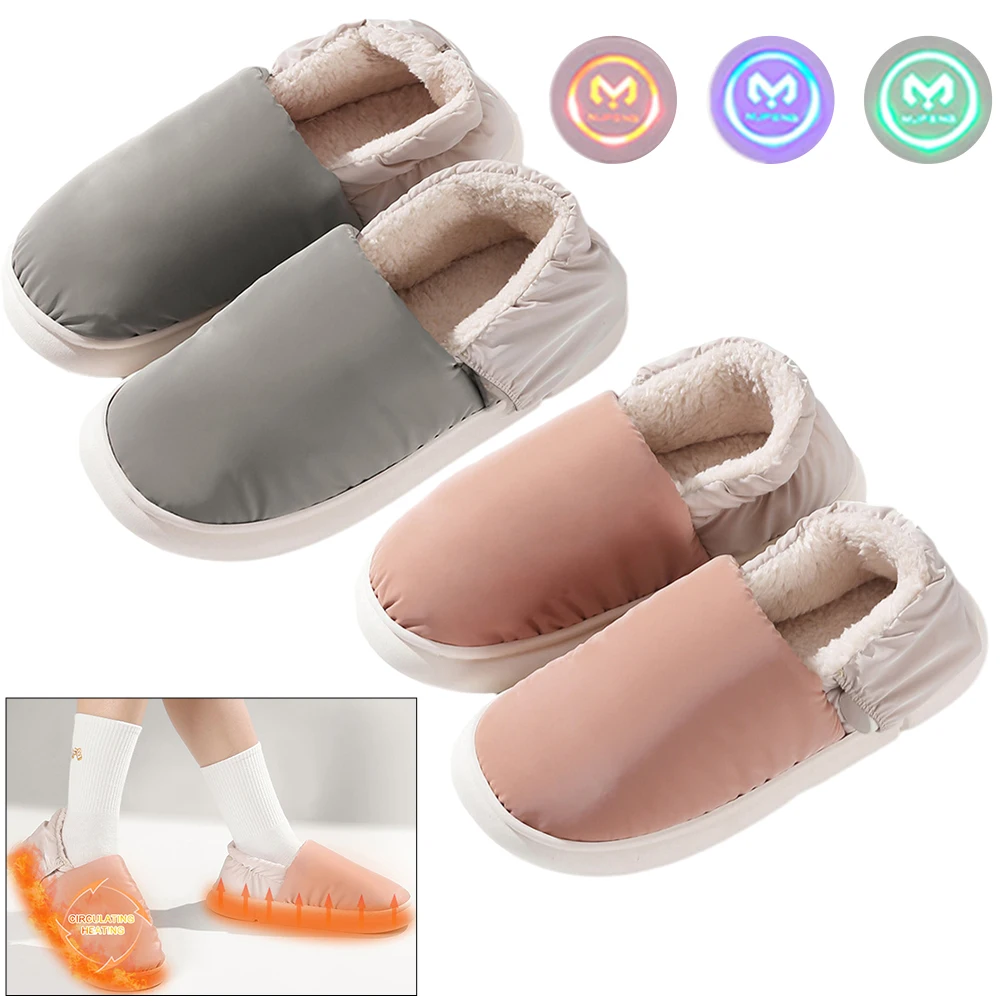 Unisex-Electric-Heating-Slippers-with-3-Heating-Levels-USB-Heated ...