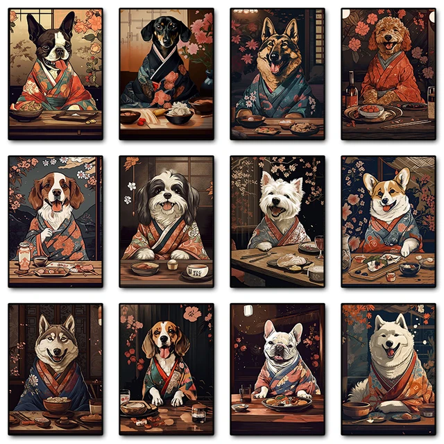 Japan Dog Eating