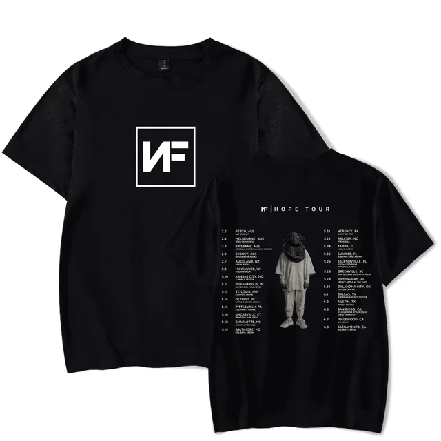 Camiseta Nf Rapper Music NF Hope Tour 2023 Concert Vintage Unisex