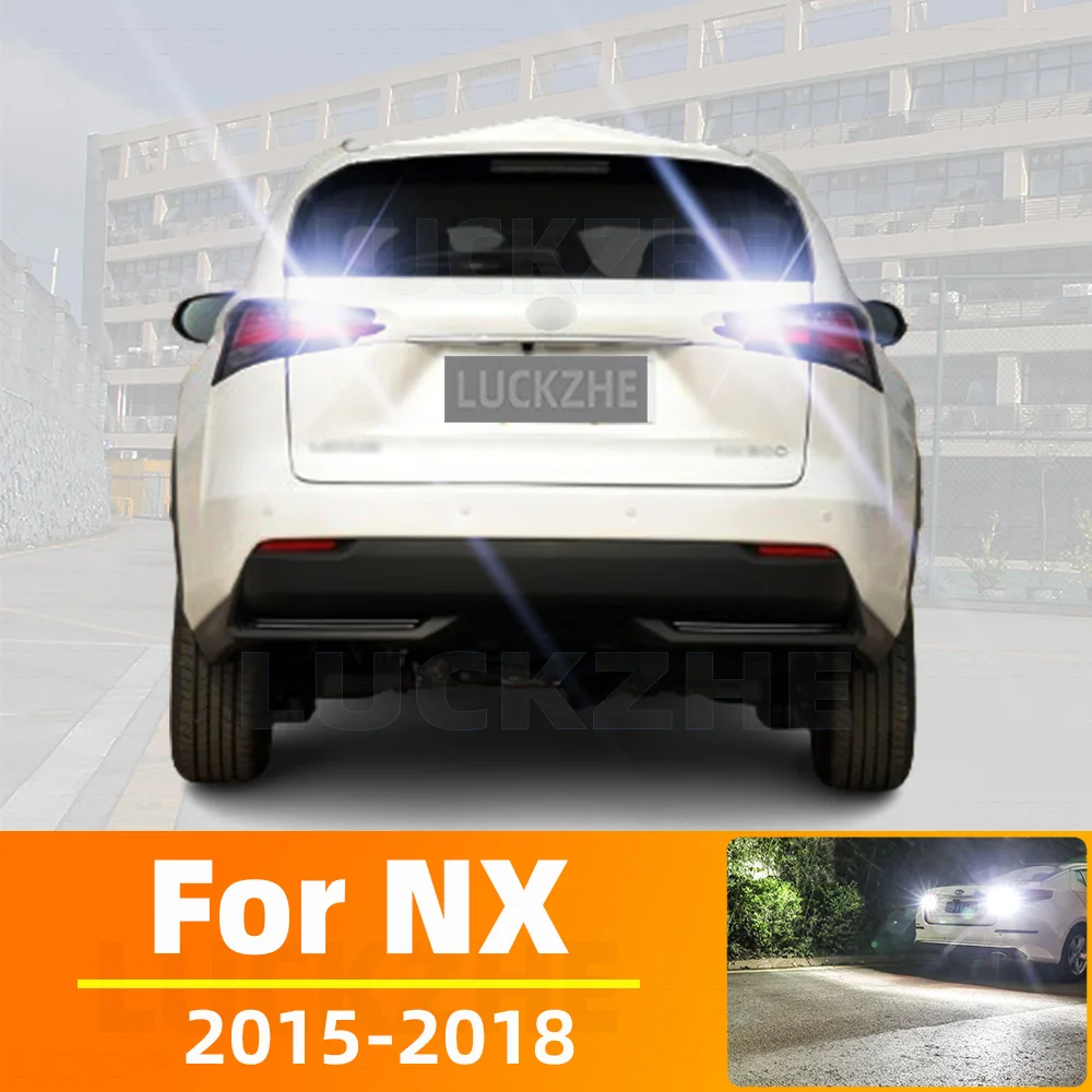 2pcs LED Reverse Light For Lexus NX200T NX300H Accessories 2015 2016 ...