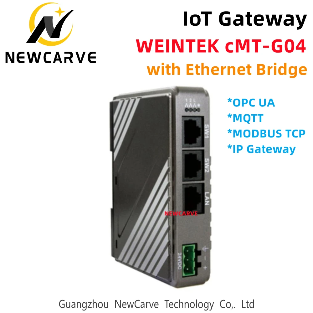 WEINTEK IoT Gateway CMT-G04 With 3 Network Ports ,Supports OPC UA/MQTT/MODBUS TCP/IPGateway Etc