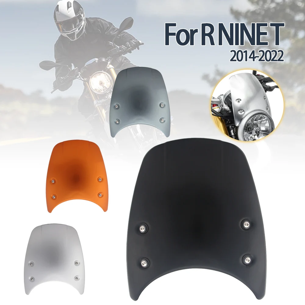 For BMW R NINE T RnineT R9T R9 T Racer Pure Urban Scrambler Windscreen ...