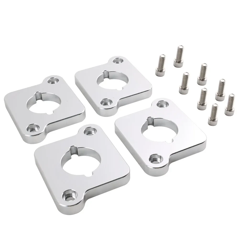 Silver-Coilpack-Adapter-Plates-Billet-For-VW-Audi-Golf-Jetta-A4-A6-TT-1 ...