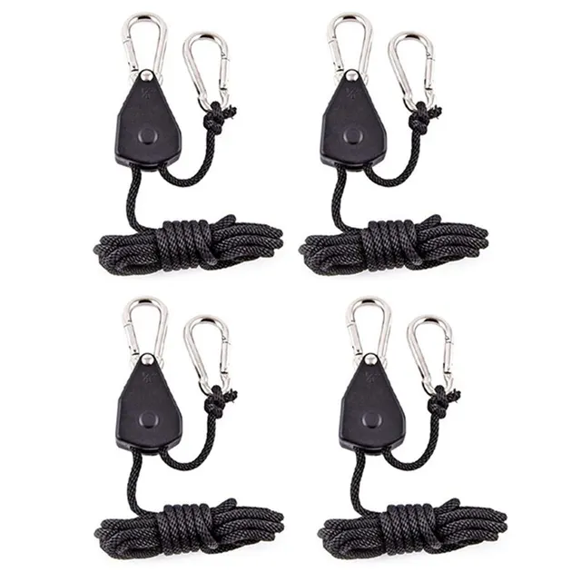 4pcs Adjustable 8inch Lanyard Hanging for Tent Fan Grow Plant Lamp ...