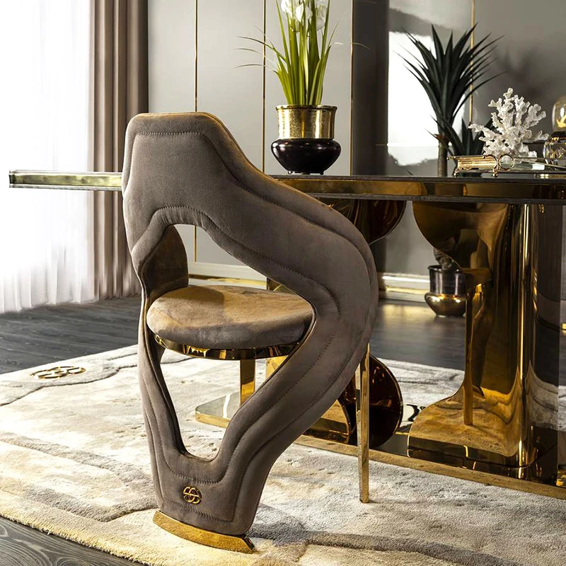 Designer-Nordic-Dining-Chairs-Luxury-Kitchen-Upholstered-Ergonomic ...