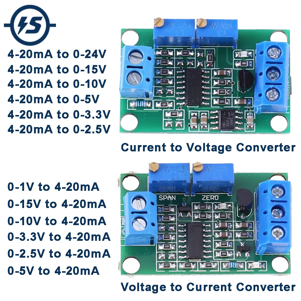 Voltage Current Converter Module Non-isolated Led Indicator Dc 7-30v ...