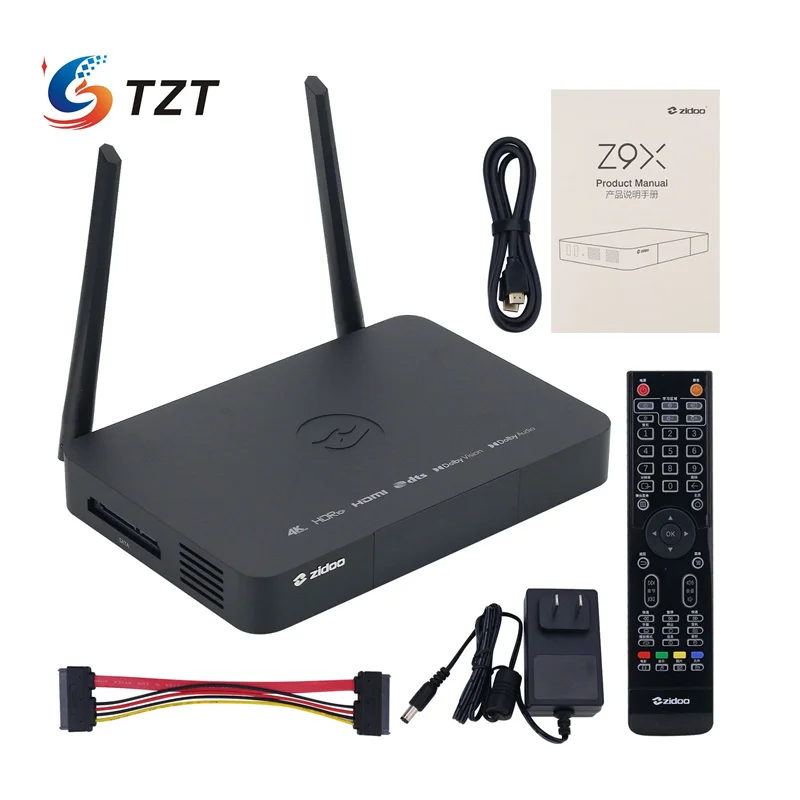 TZT Zidoo Z9X PRO 6G+64G 8K/4G+32G 4K TV Box HDR 4K/8K Media Player ...
