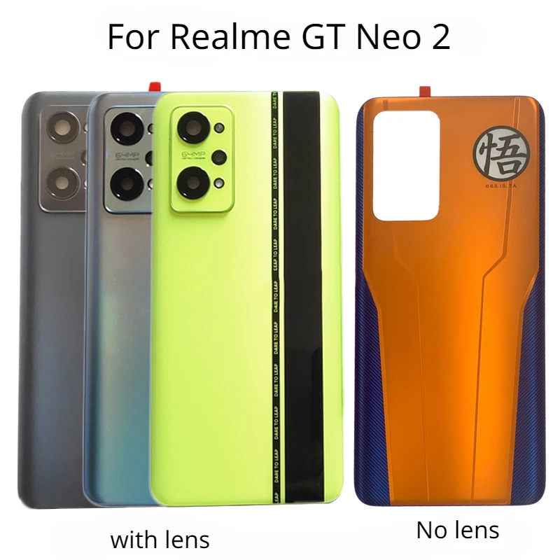 6.62" Back Glass Cover For Realme GT Neo2 Neo 2 RMX33 Battery Cover ...