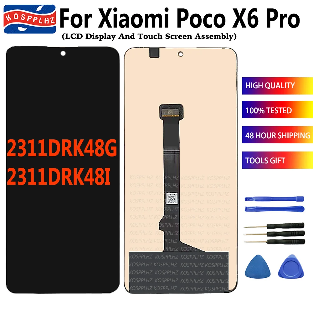 Pantalla-LCD-TFT-de-6-67-pulgadas-para-Xiaomi-POCO-X6-Pro-y-montaje-t ...