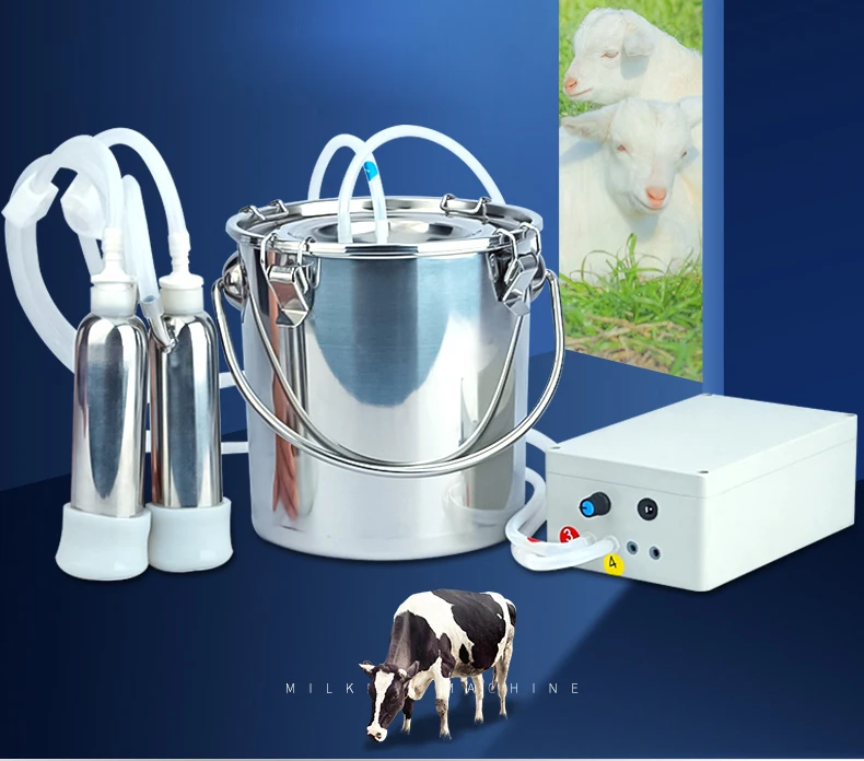 Máquina De Ordenha Elétrica Para Ordenha De Cabra Máquina Pulsante Pasto Vaca Ovelha Ordenha ...