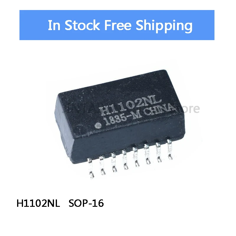 10-50Pcs H1102NL Network Port Transformer LAN Discrete Transformer ...