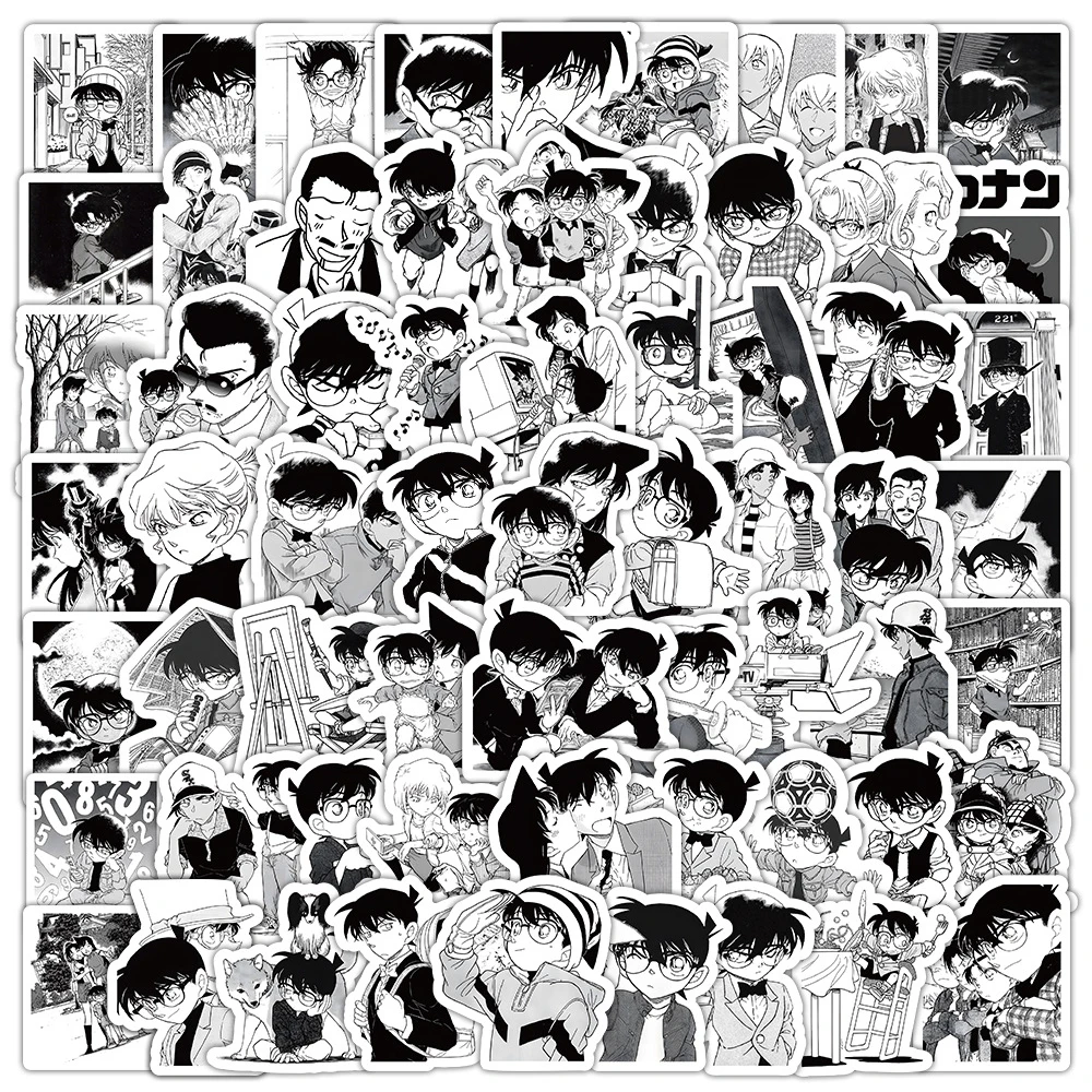 10-30-50-100pcs-Detective-Conan-Anime-Stickers-for-Kids-Waterproof ...