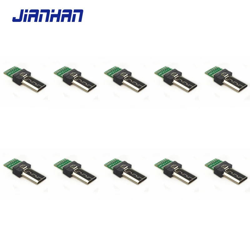 JianHan-15-Pin-Mini-USB-Connector-Micro-15pin-PCB-USB-Connector-Data ...
