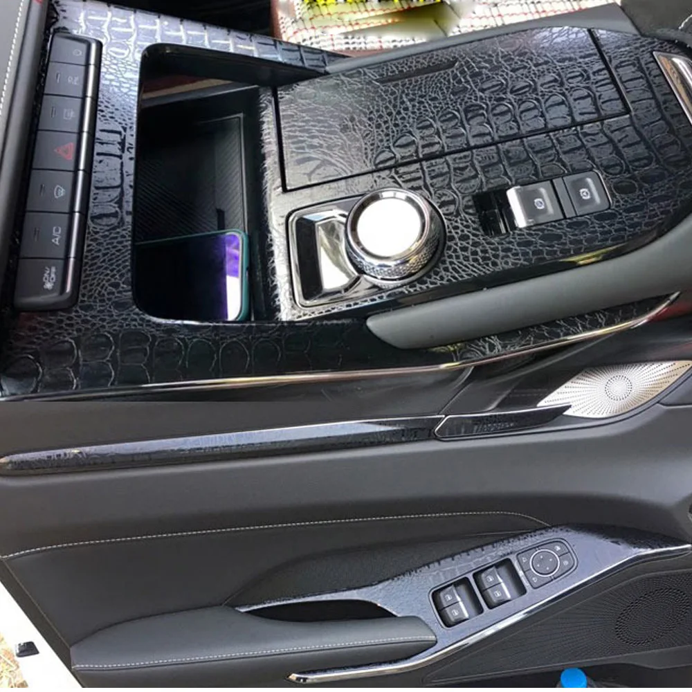 Carbon Fiber For Haval H6 2021-2023 Car Film Interior Stickers Center ...