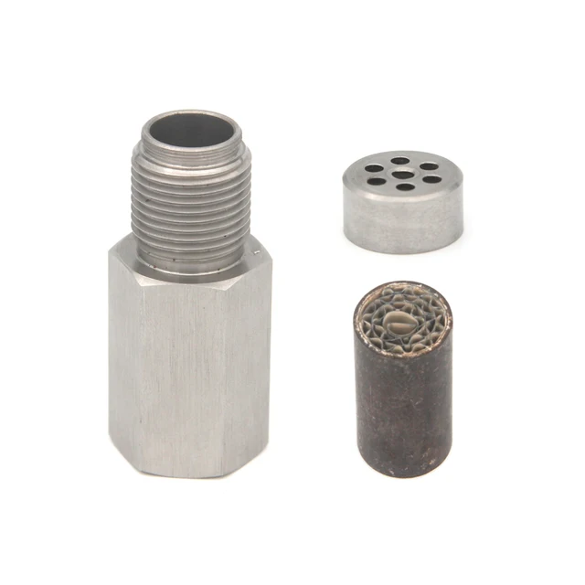 M18*1.5 O2 Oxygen Sensor Spacer CEL Eliminator Check Engine Light Mini ...