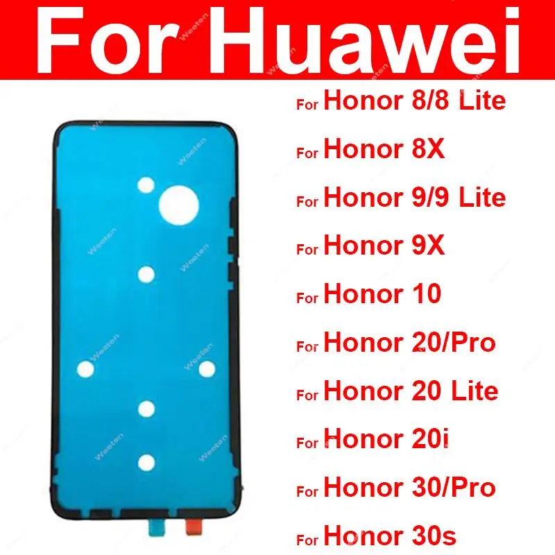 Back-Battery-Housing-Cover-Sticker-Adhesive-Glue-Tape-For-Huawei-Honor ...
