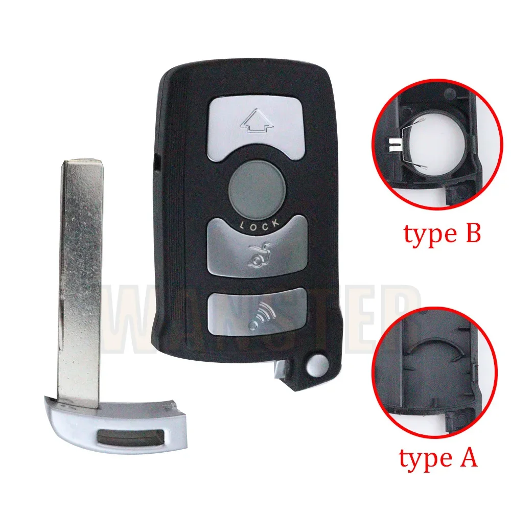 Car Key Fob Case Shell Housing for BMW 7 Series E65 E66 E67 E68 745i ...