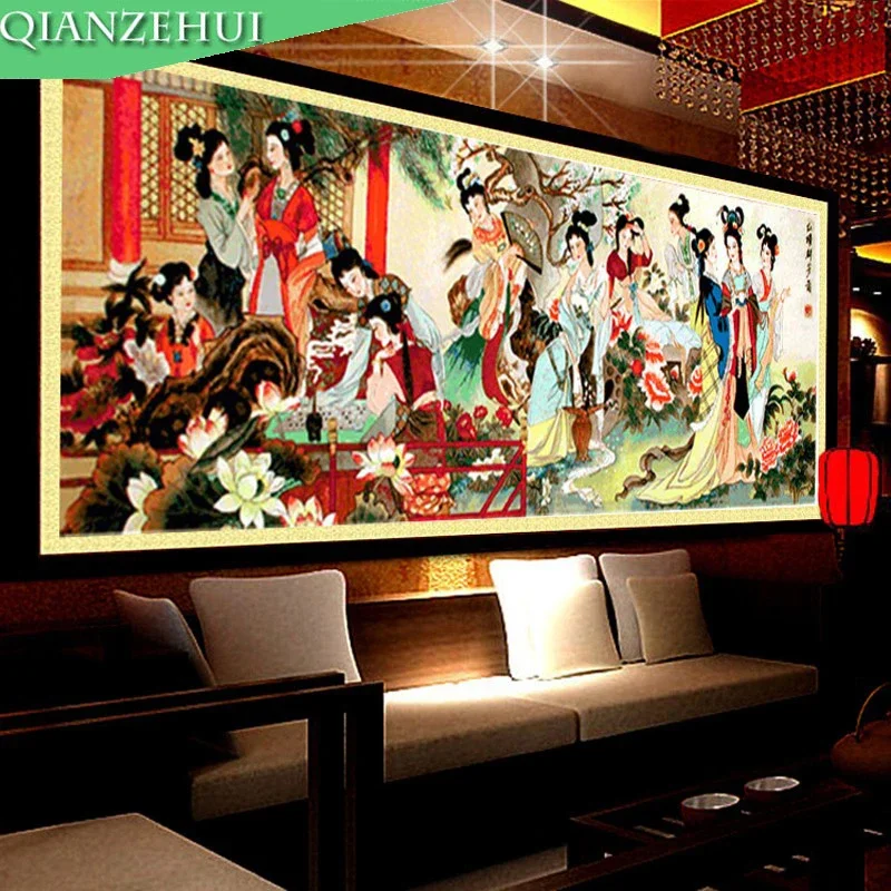 Needlework-DIY-Twelve-Women-Cross-stitch-Sets-For-Embroidery-kits-Dream ...