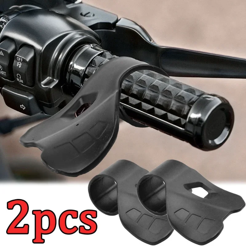1pc Universal silicone motorcycle throttle grip Grip Cruise control ...