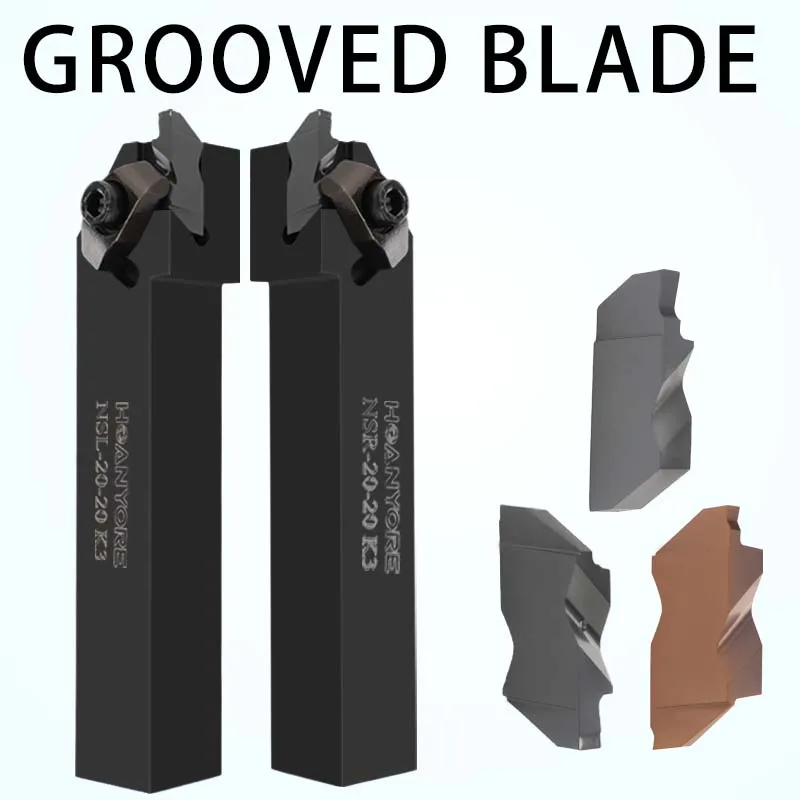 Single-head double-head shallow groove tool rod NG2M/NG3M KC5025/5010 ...