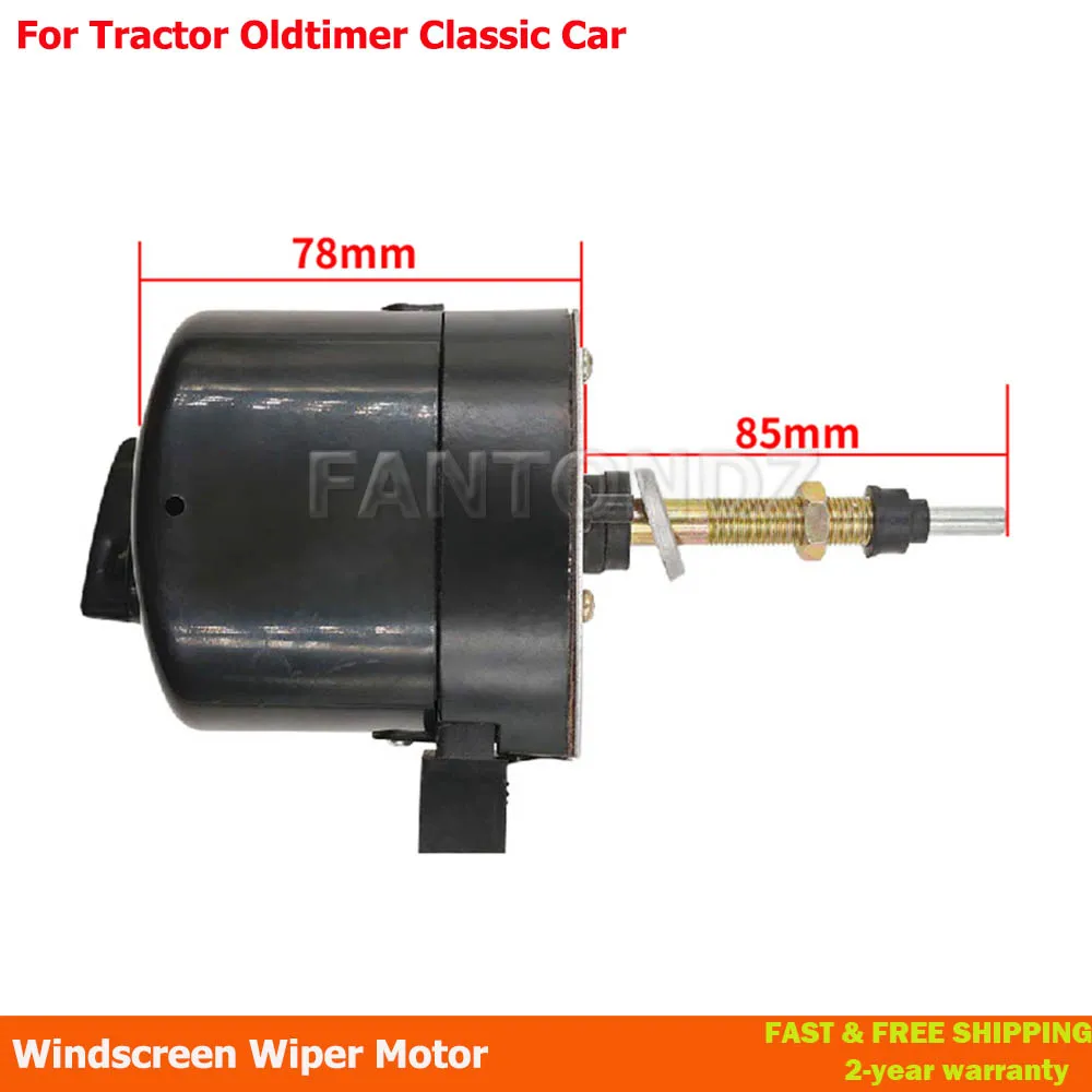 12V-105-Windscreen-Wiper-Motor-Fit-For-Tractor-Boat-Oldtimer-Classic ...