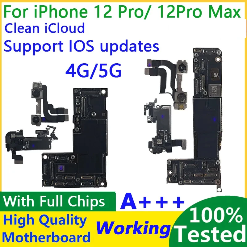 Free-shipping-Unlocked-Mainboard-For-iPhone-12-pro-Motherboard-For ...
