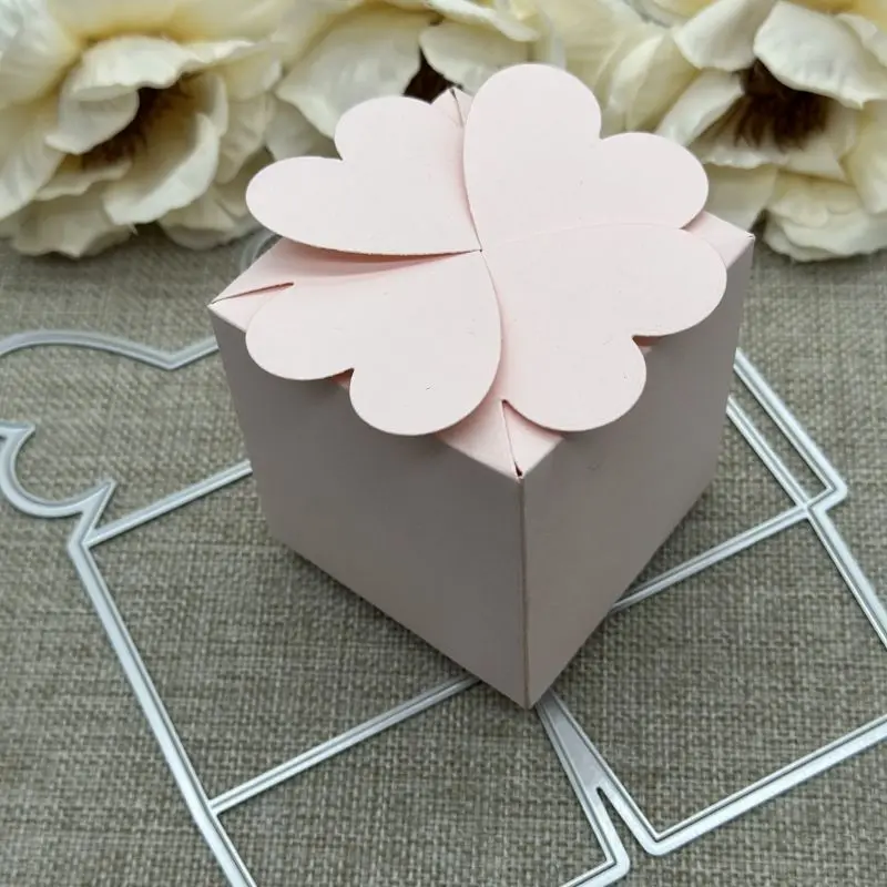 3D New Gift box Metal Cutting Dies Stencils Die Cut for DIY ...