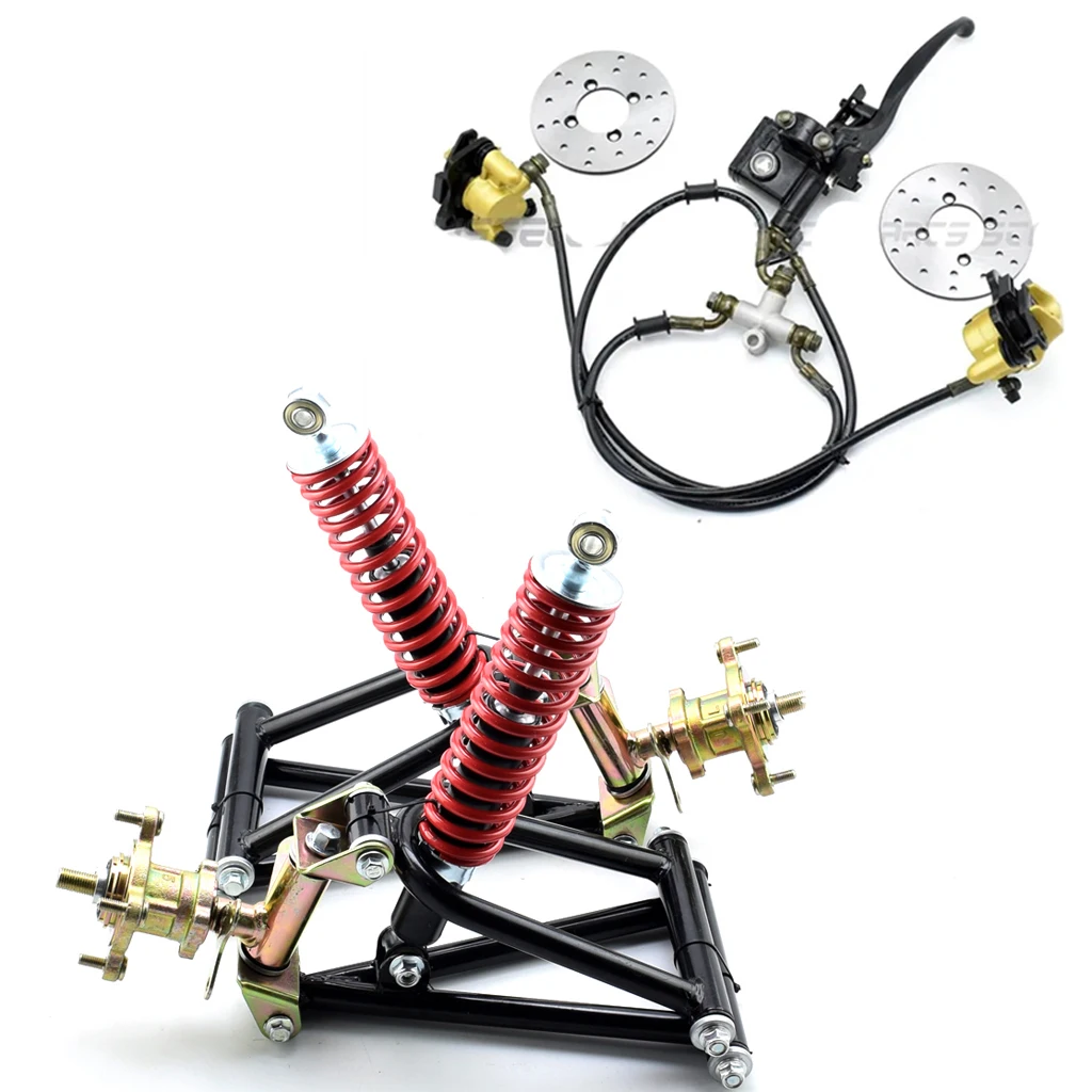 285mm-Suspension-Swing-A-Arm-Steering-Knuckle-Spindle-Disc-4-STUD-Wheel ...