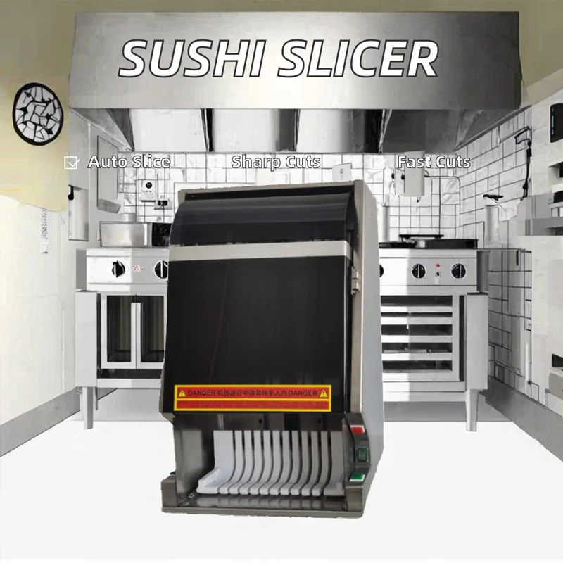New Commercial Electric Sushi Rice And Vegetable Roll Slicer Full ...