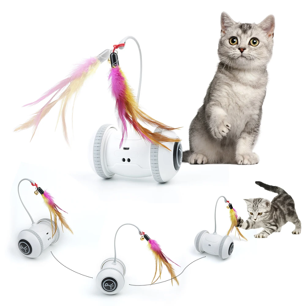 Cat-Chasing-Kitten-Toys-for-Pets-USB-Rechargeable-Smart-Robotic ...